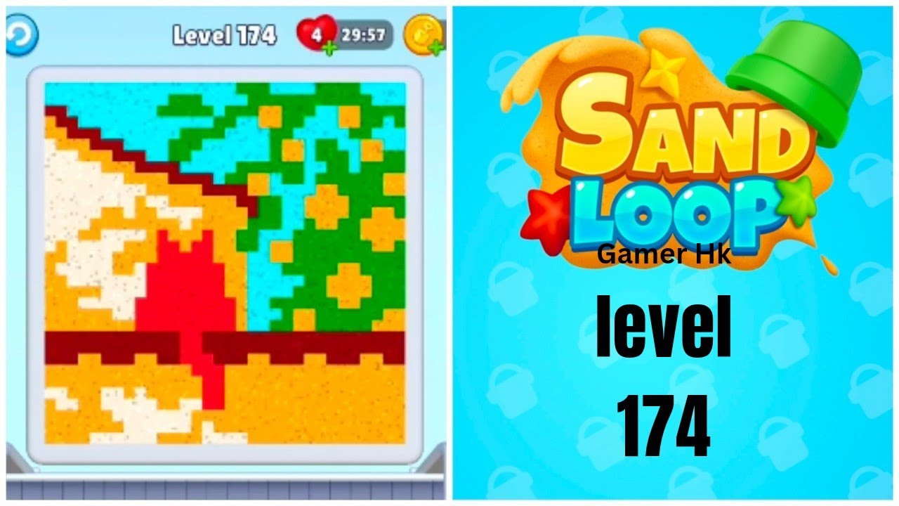 Sand loop level 174 Walkthrough Solution - YouTube