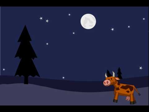 the cow farts over the moon