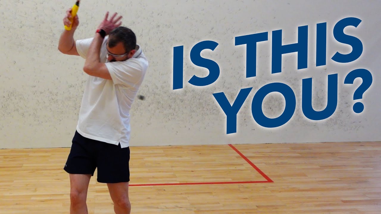 Basics Of The Beginner Squash Swing - Squash For Beginners [011] - YouTube