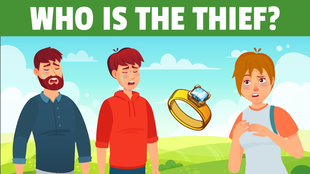 Thief Riddle | Matter Mind Police Riddles | Who is the Thief Riddle and ...