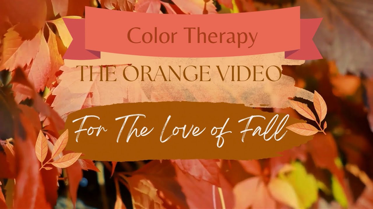 NEW: Color Therapy: Orange - Deep Insight, Independence, Creativity ...