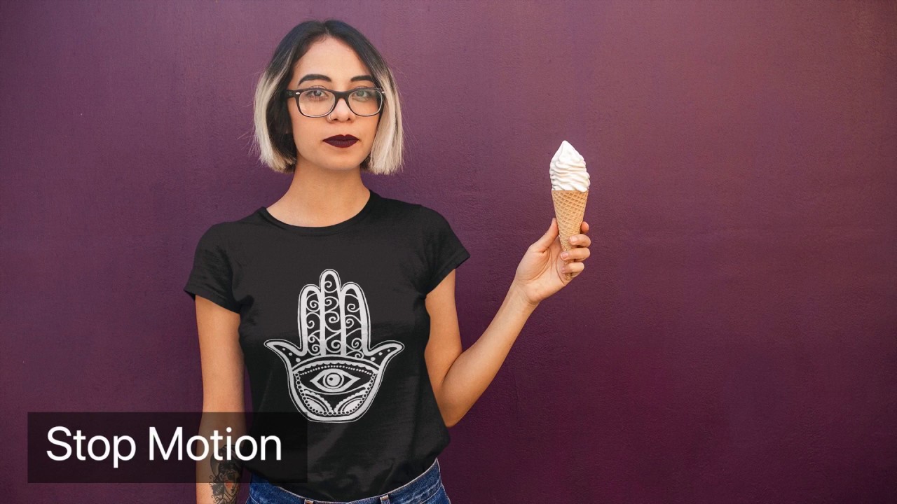 T-Shirt Video Template Types - Live Action, Stop Motion & Cinemagraph ...