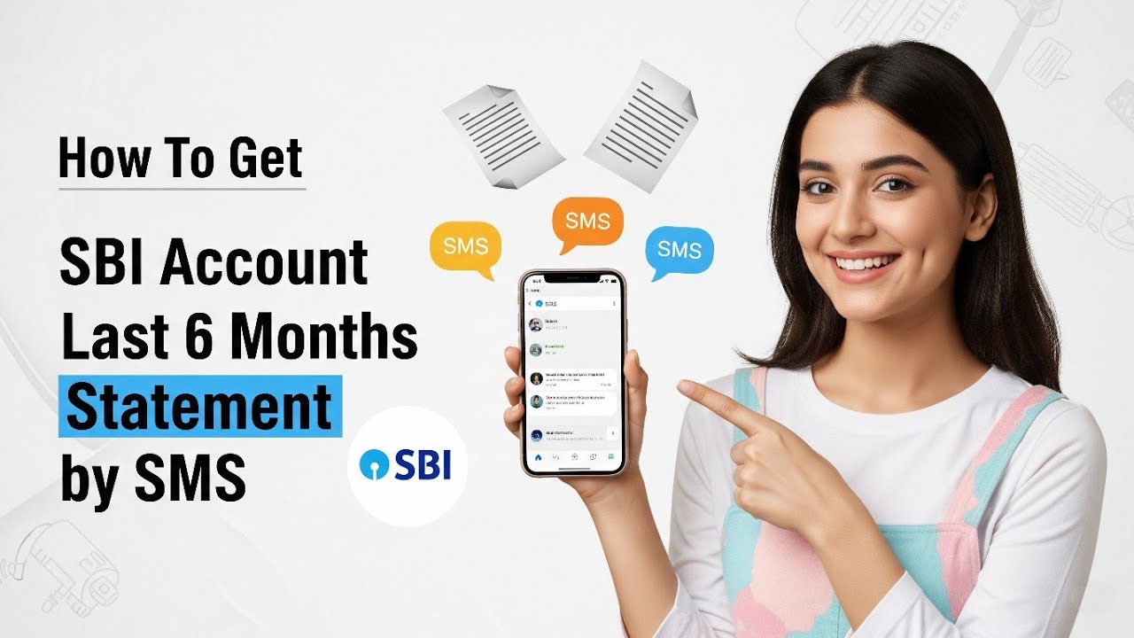 How To Get SBI Account Last 6 Months PDF Statement by SMS - YouTube