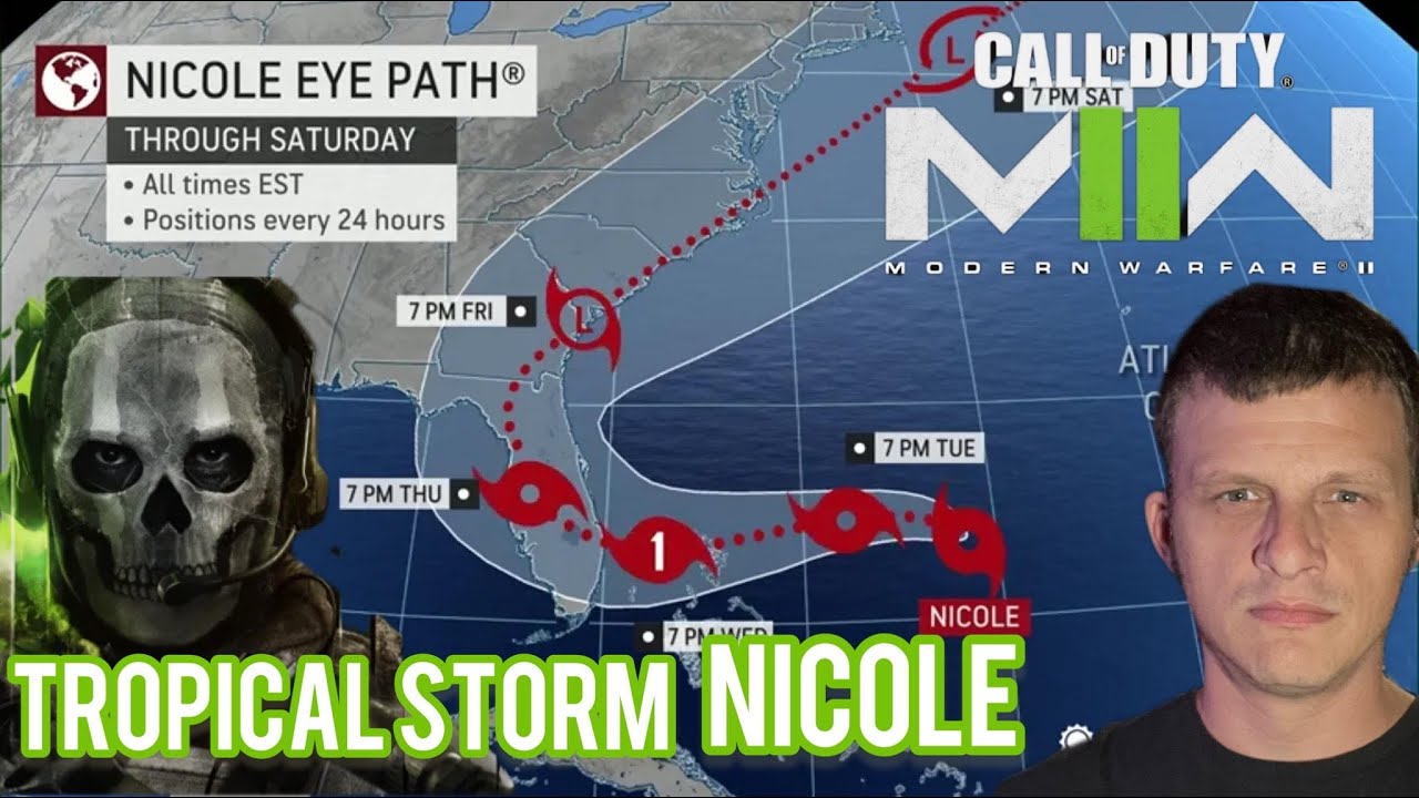 Modern Warfare 2 Tropical Storm Nicole 🔴Call Of Duty Live Stream - YouTube