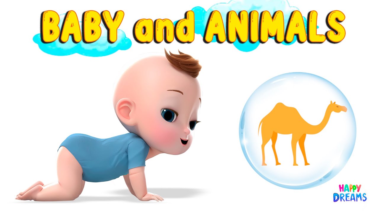 BABY MEETS ANIMALS | BABY SONGS | ANIMALS FOR BABY | HAPPY BABY | SMART ...
