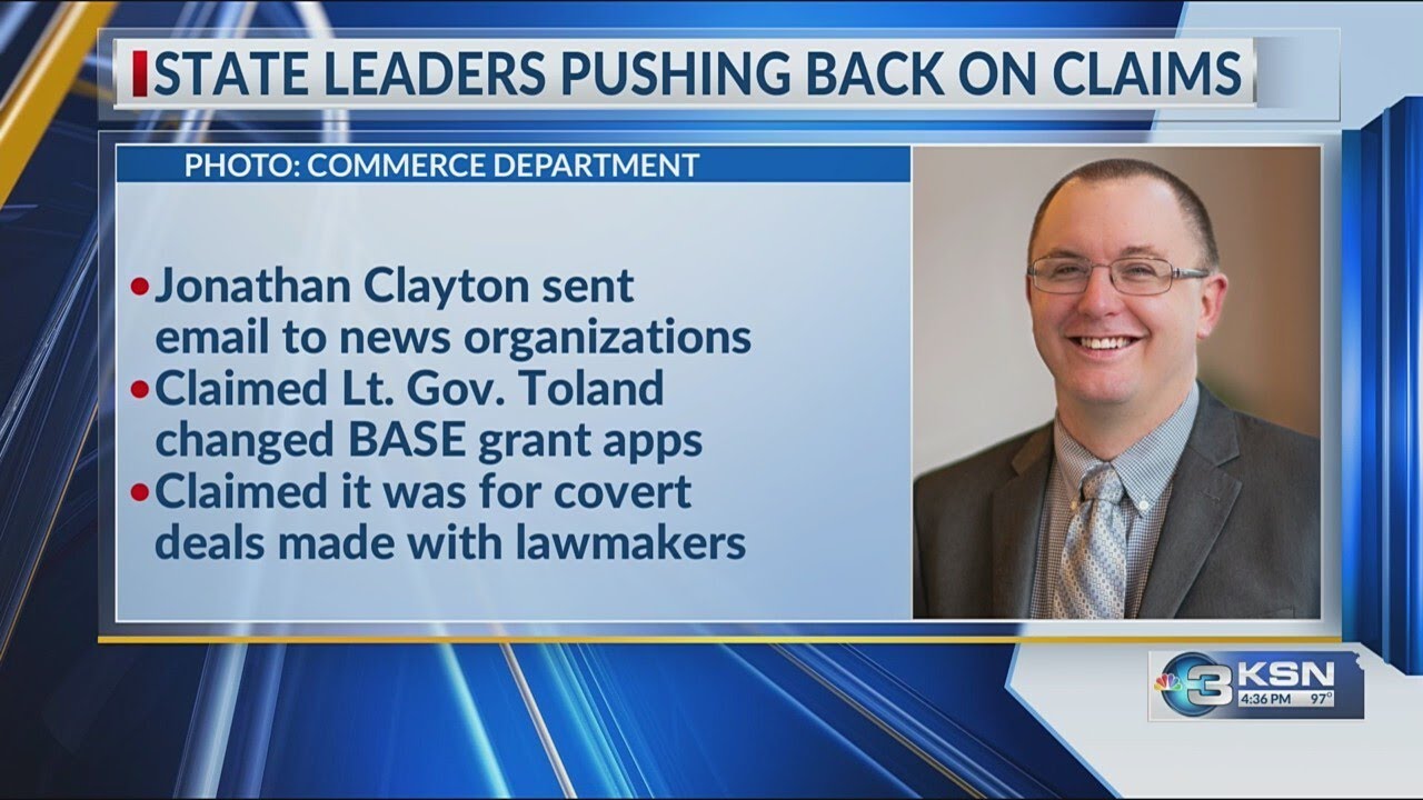 Kansas leaders respond to dead man's allegations - YouTube