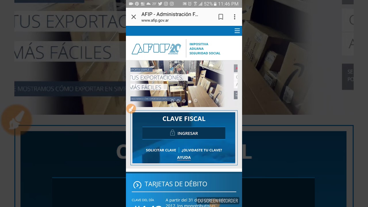 TUTORIAL E-VENTANILLA AFIP. - YouTube