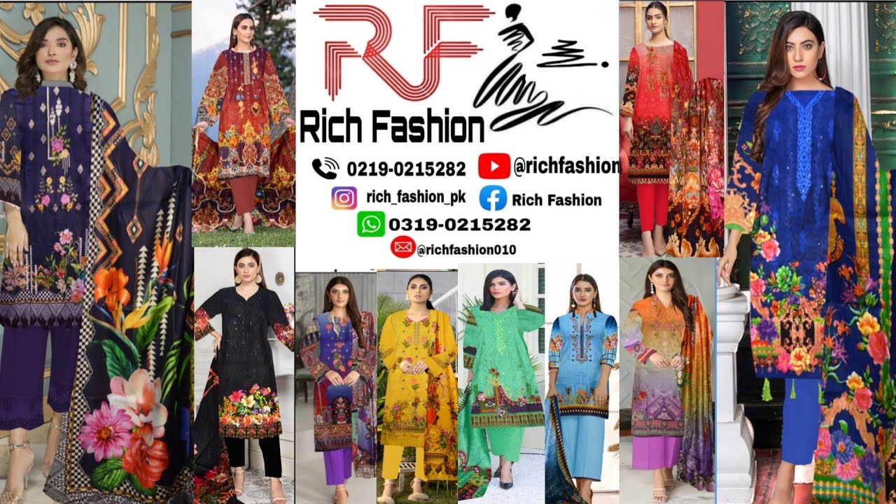 ladies Dress / New Design / Latest Dress Collection || #richfashion # ...