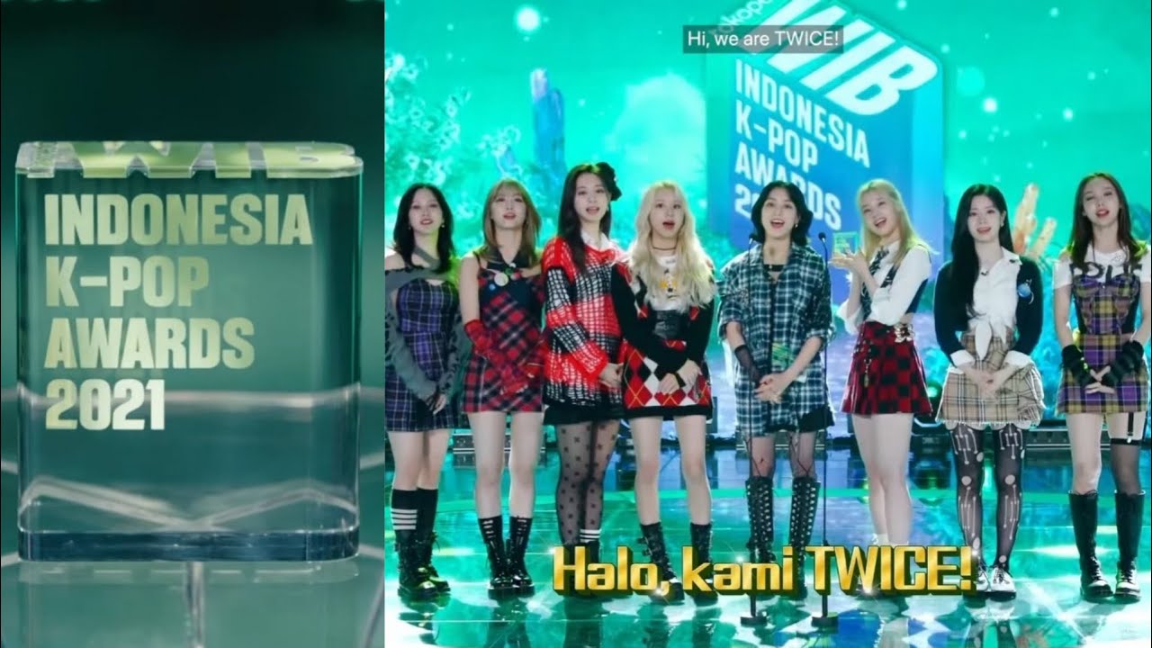 TWICE WON 'THE MOST LOVABLE AWARDS' AT WIB AWARDS 2021 - YouTube