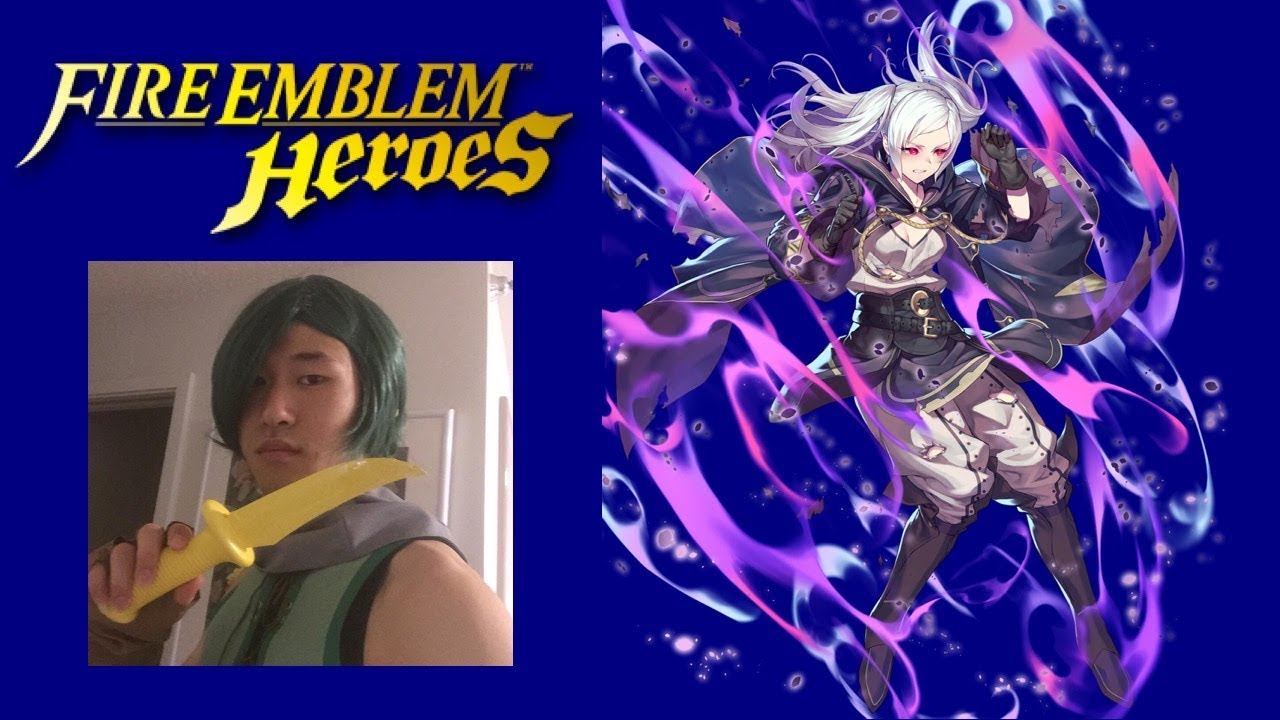 Fire Emblem Heroes Summoning Reaction: Marcus Yamamoto (Female Grima ...