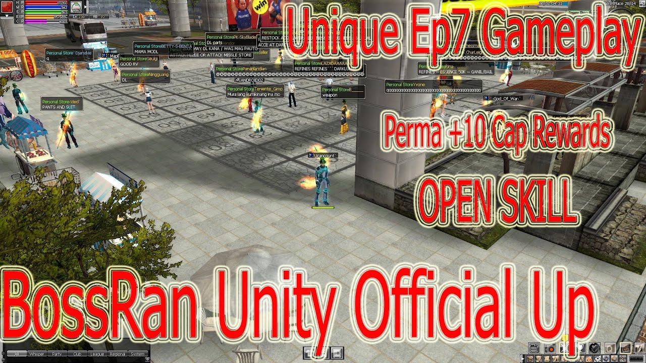 BossRan Unity | Official Up July 31, 2021 | Full Review to Max Level ...
