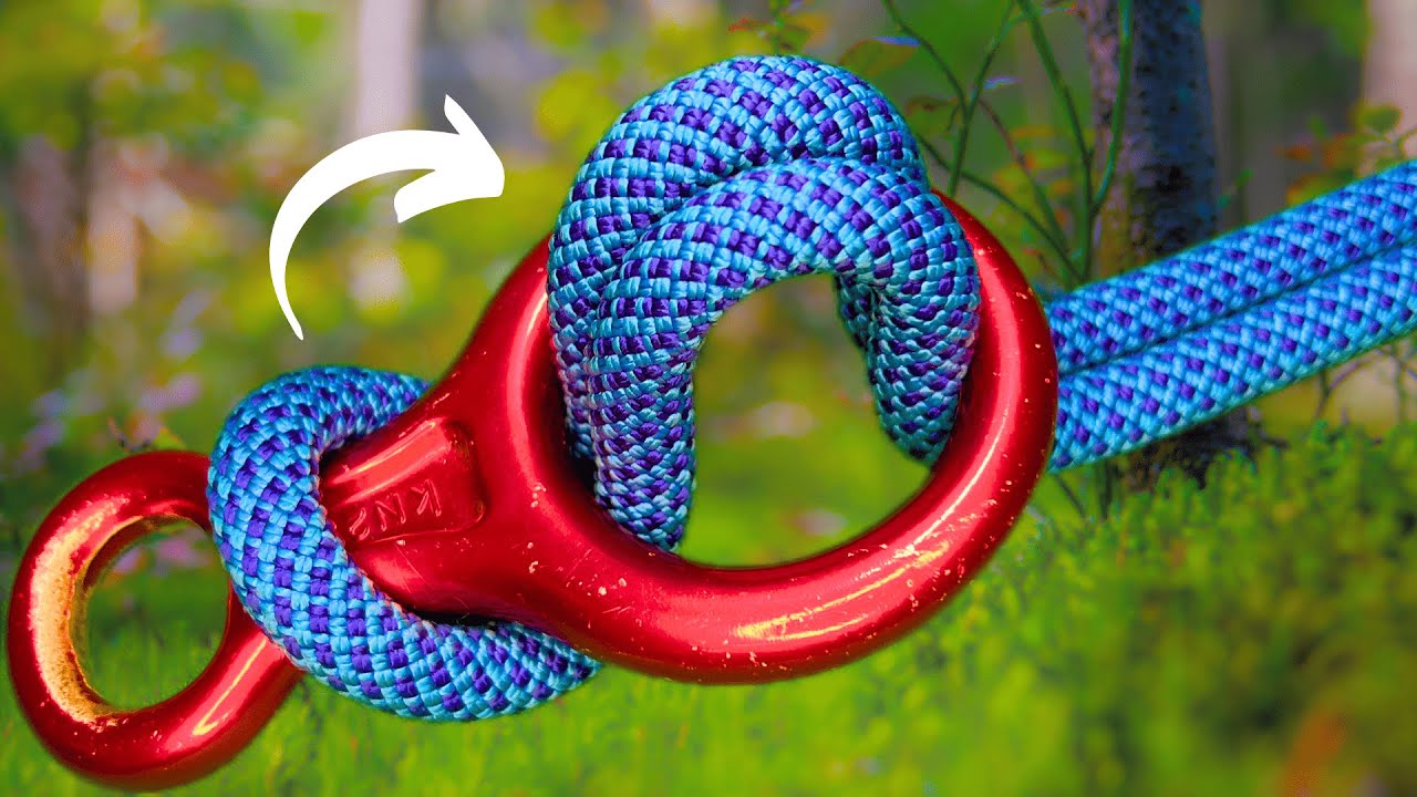 How to Tie a Car Securely? Towing Knot for Professionals! - YouTube