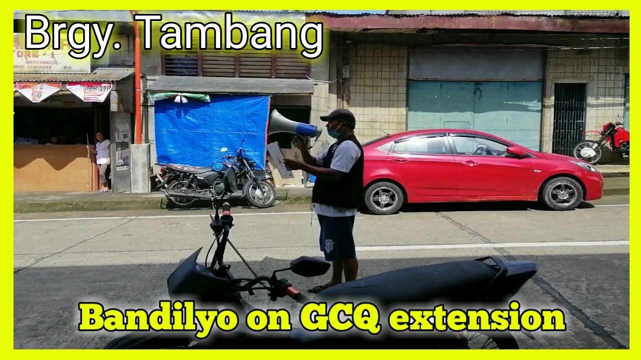Barangay Tambang/Bandilyo on Extension of GCQ - YouTube