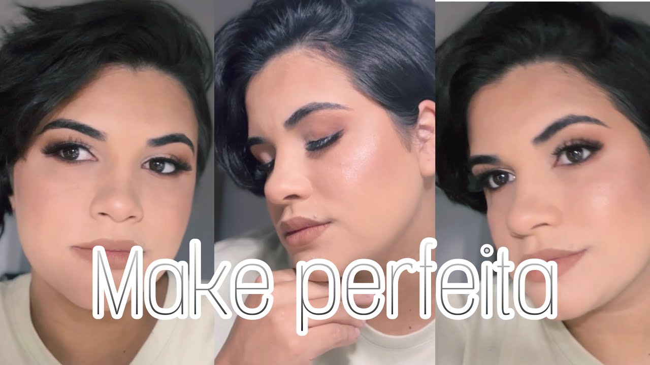 MAQUIAGEM OPACA COM EFEITO PROFISSIONAL / TUTORIAL COMPLETO - YouTube