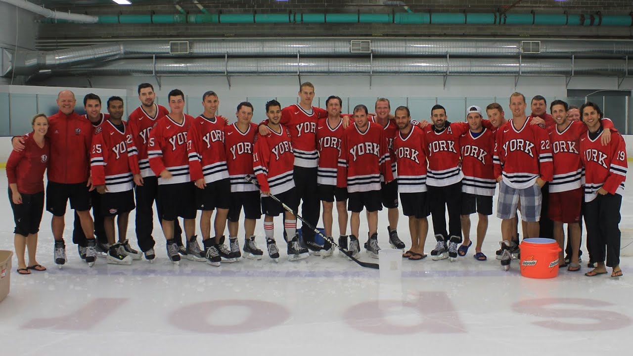 York Lions | Men's hockey family does the ALS #IceBucketChallenge for ...