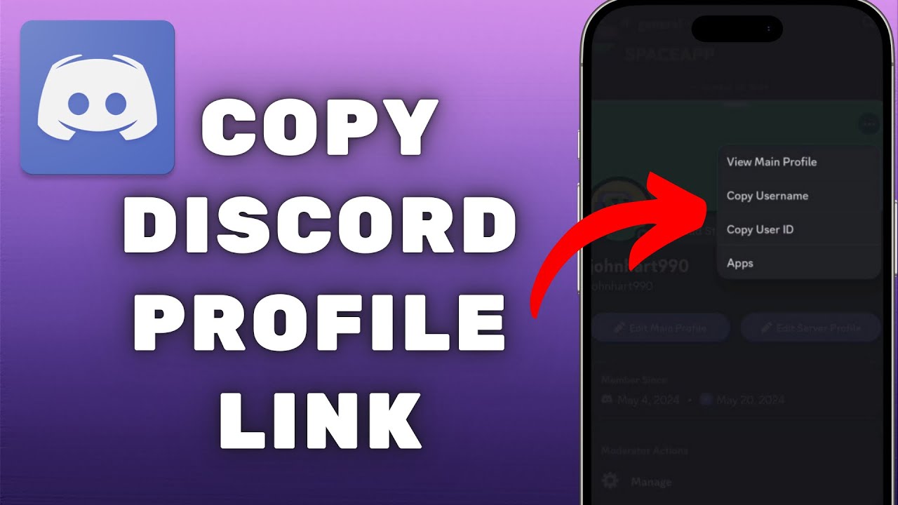 How to Copy Your Discord Profile Link on Mobile: Quick & Easy! - YouTube
