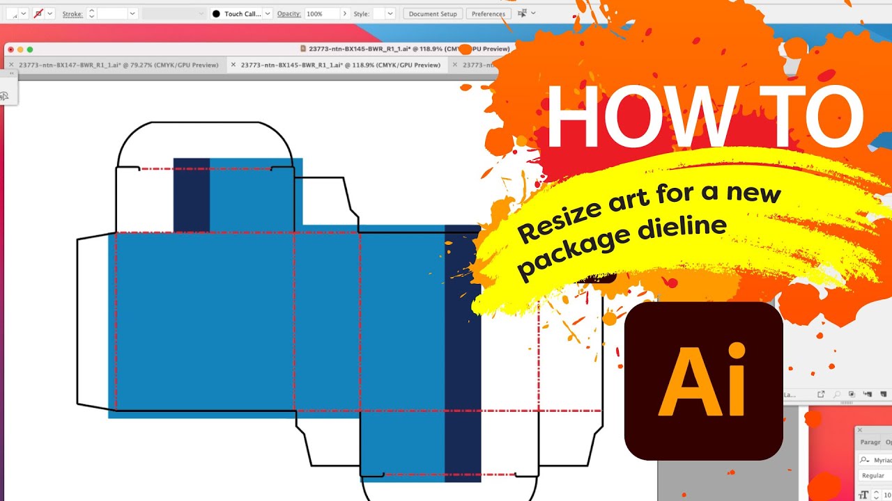 How To Resize Package Graphics For A New Dieline In Adobe Illustrator how-to-resize-package-graphics-for-a-new-dieline-in-adobe-illustrator