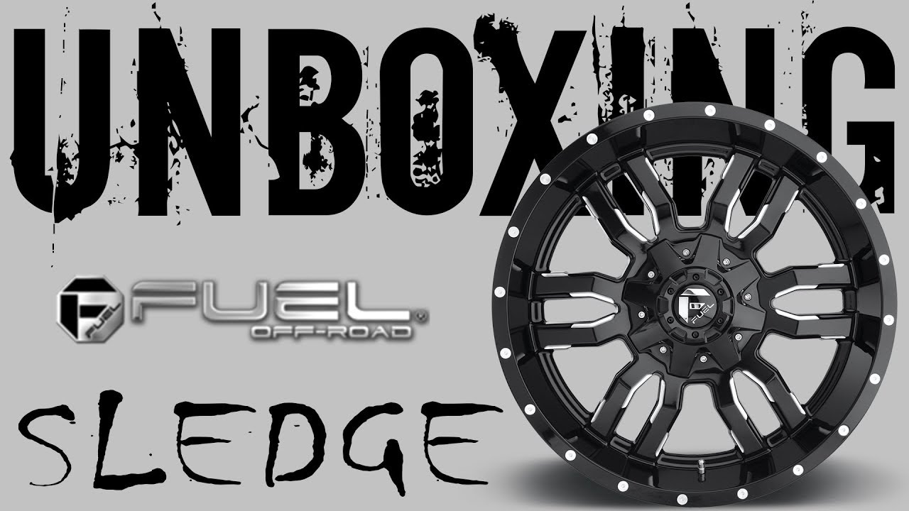 Fuel Off-Road Sledge 20x10 -18 Wheel Rim Unboxing - YouTube