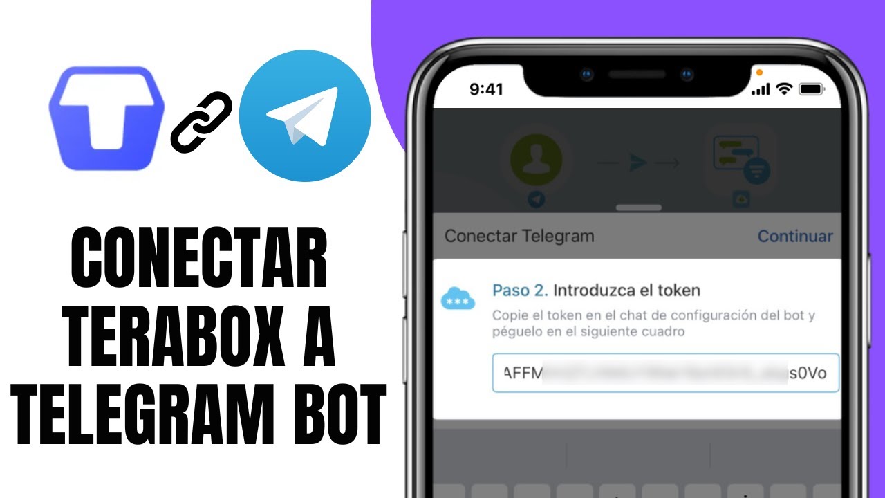 Cómo CONECTAR Terabox A Telegram Bot | Vincular Terabox A Telegram ...