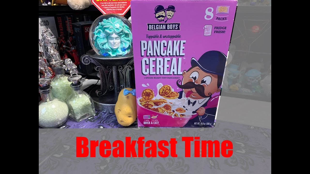 Breakfast Time: Belgian Boys Pancake Cereal - YouTube