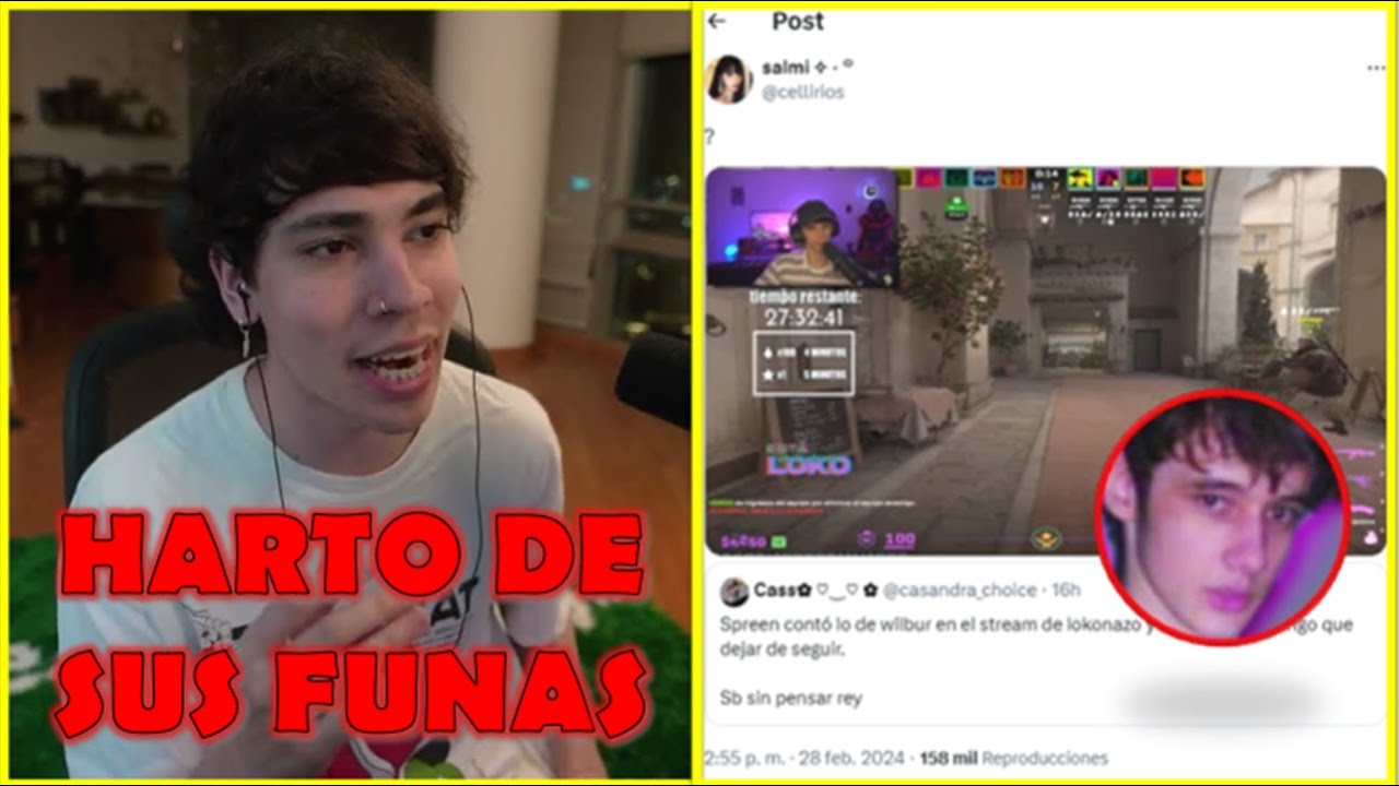 SPREEN HARTO DE QUE LO FUNEN POR CADA MINIMO ERROR QUE COMETA... - YouTube