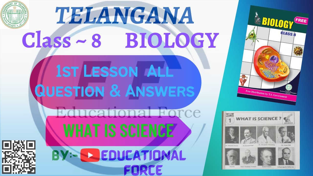 8th Class Biology 1st Lesson Questions And Answers What Is Science