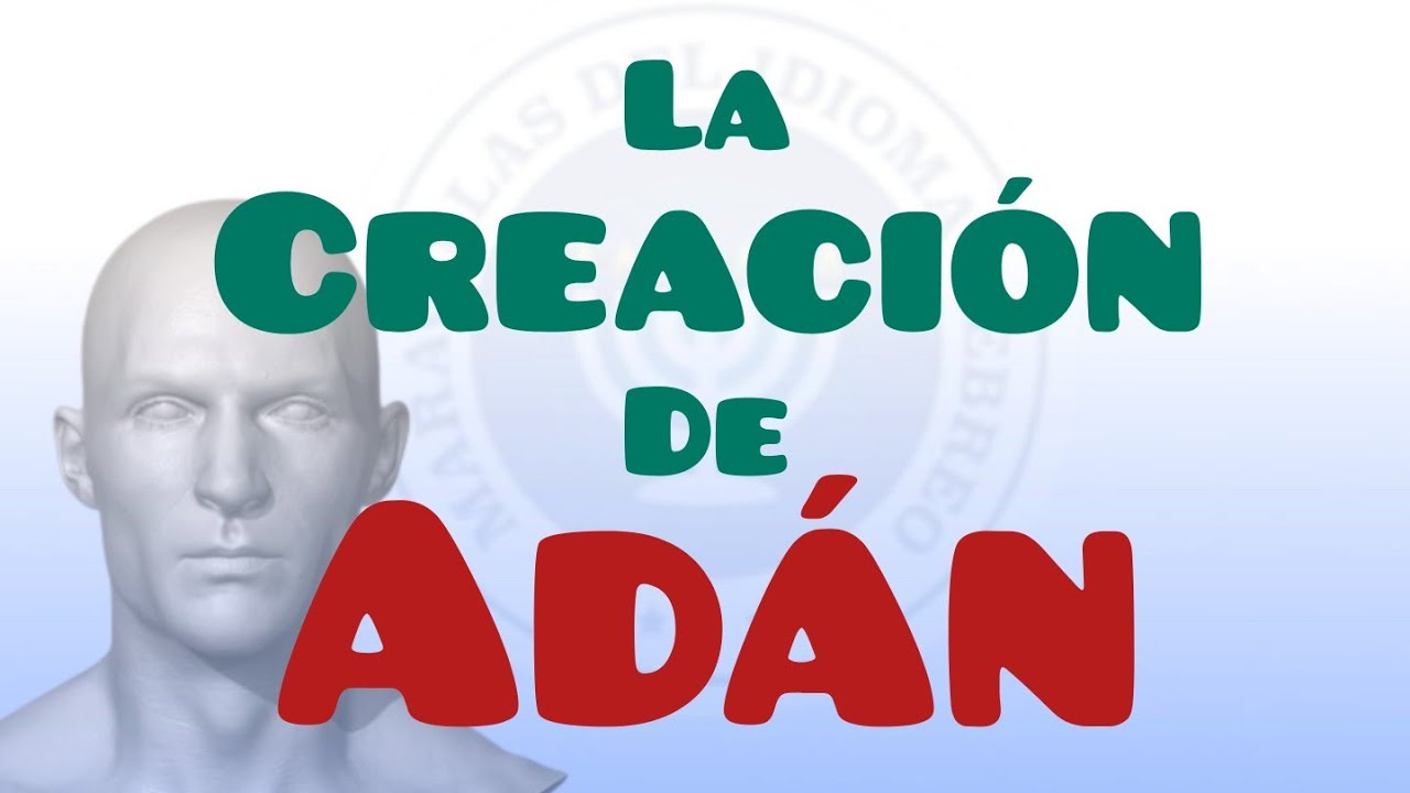 LA CREACIÓN DE ADÁN- Maestro Yonalby De León - YouTube