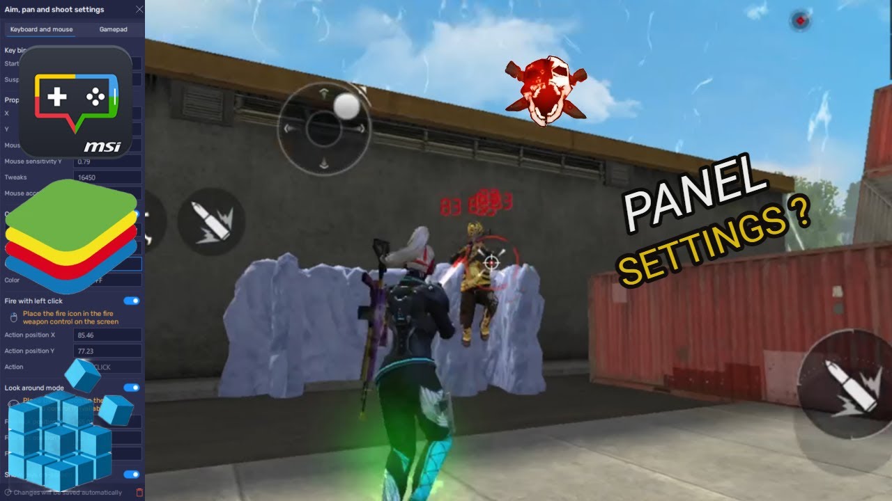 Headshot only settings bluestacks 5. - YouTube