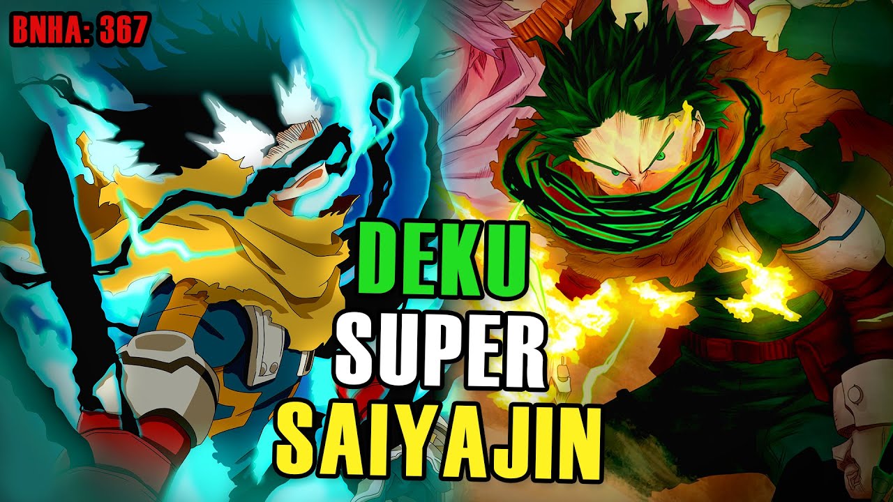 💥DEKU AHORA ES UN SUPER SAIYAJIN | Boku no Hero Academia Manga #367 ...