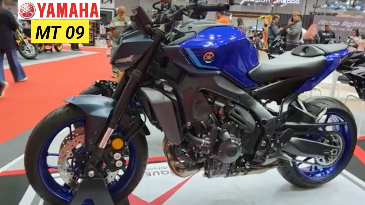 Yamaha MT 09 Blue || - YouTube