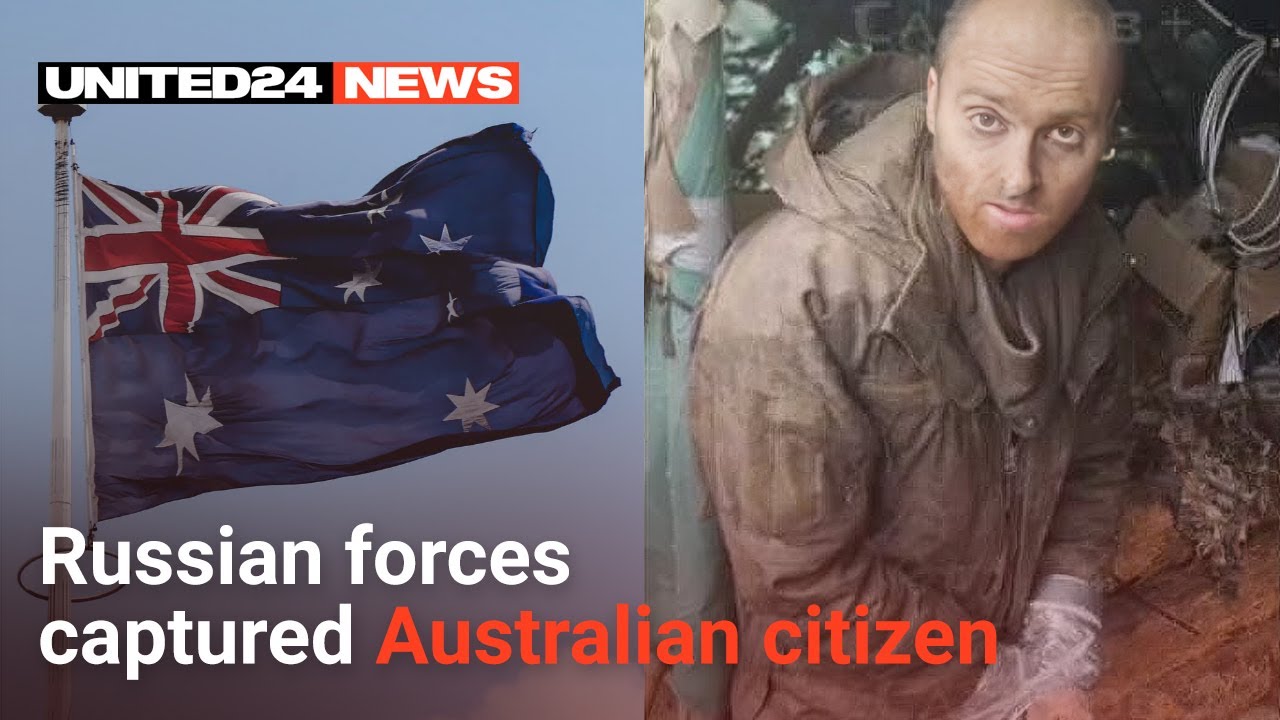 Australian citizen captured by Russian forces in Ukraine. POW from ...