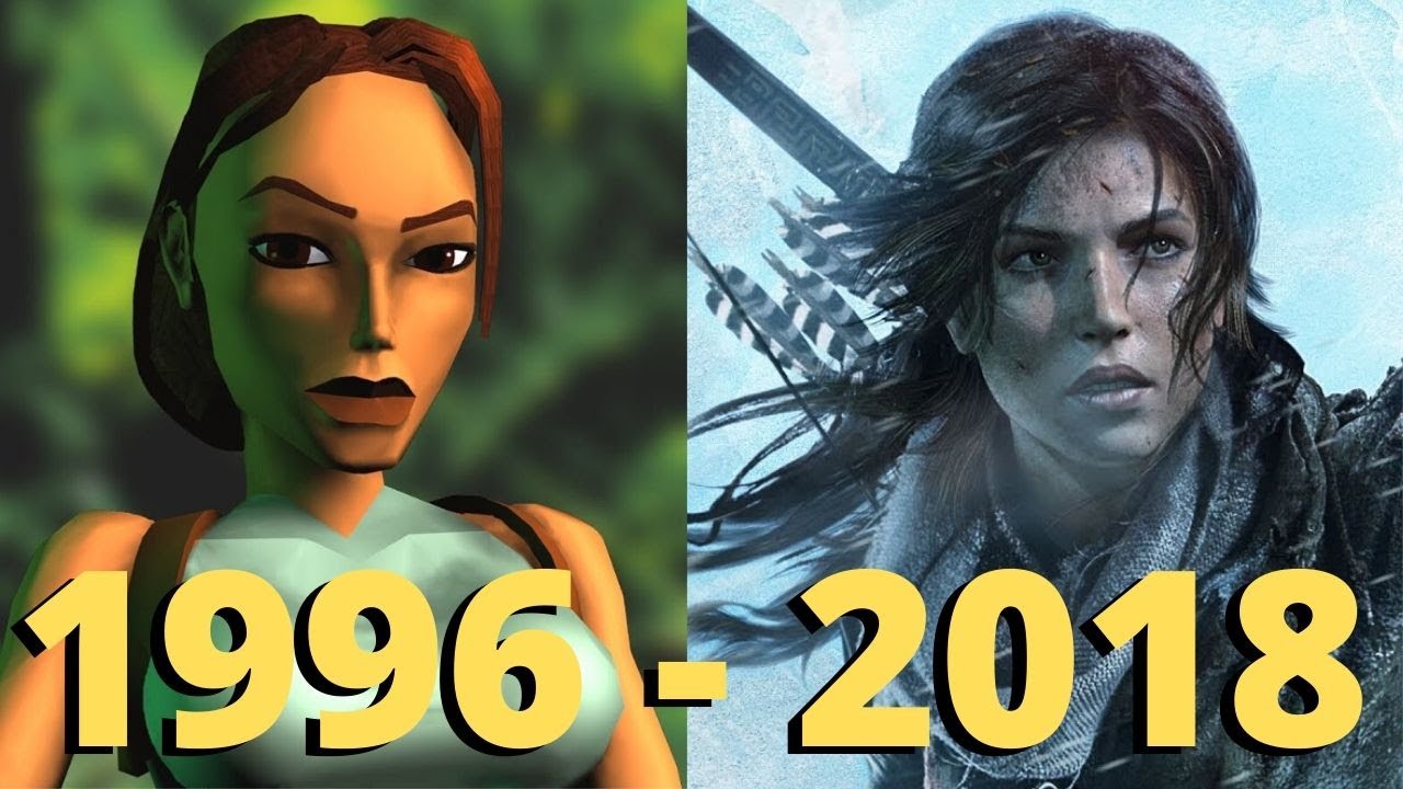 Evolución de Tomb Raider - 1996 2018 ( Evolution Games ) - YouTube