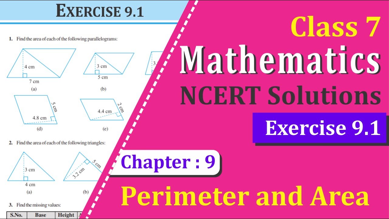 NCERT Solutions For Class 7 Maths Chapter 11 Exercise 11 2 YouTube ncert-solutions-for-class-7-maths-chapter-11-exercise-11-2-youtube