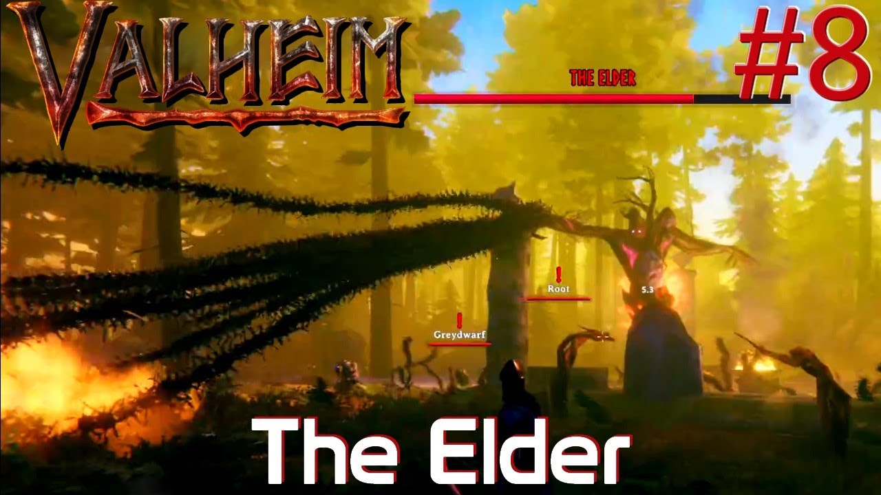 The Giant Tree Boss in Valheim - YouTube