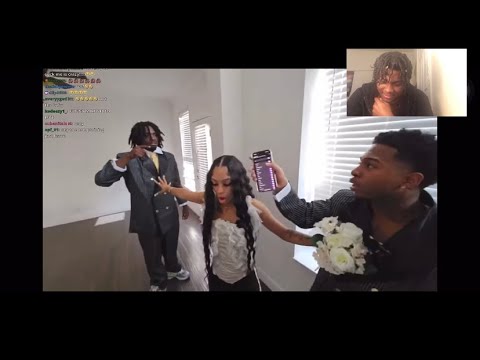 Nadia and deshae frost get married on live then Eli pulls up….. - YouTube