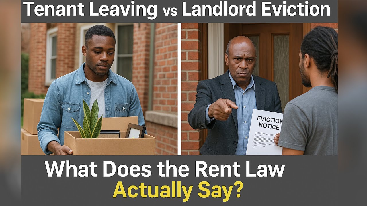 Tenant Leaving vs Landlord Eviction – What Does the Rent Law Actually ...