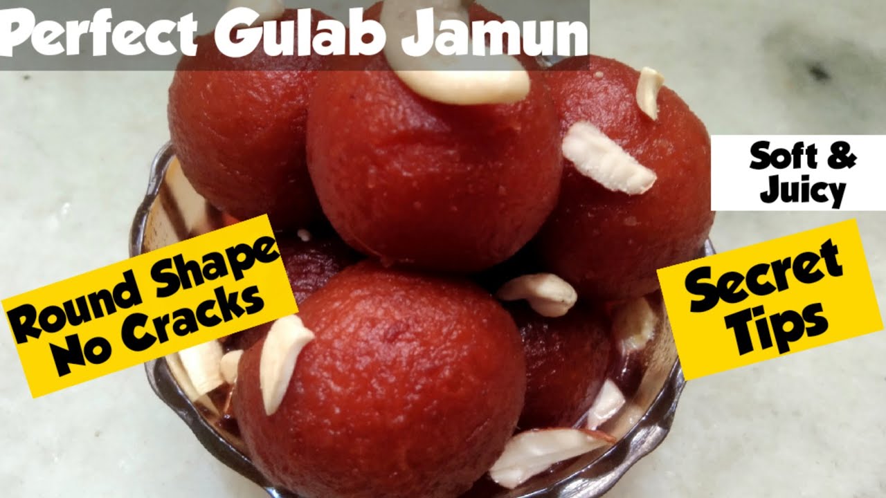 How to make Round Gulab Jamun | Tips for Perfect Round Shape | No ...