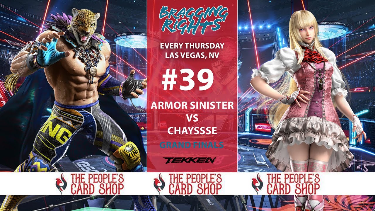 Bragging Rights #39 | People's Card Shop | Tekken 8 | Armor Sinister vs ...