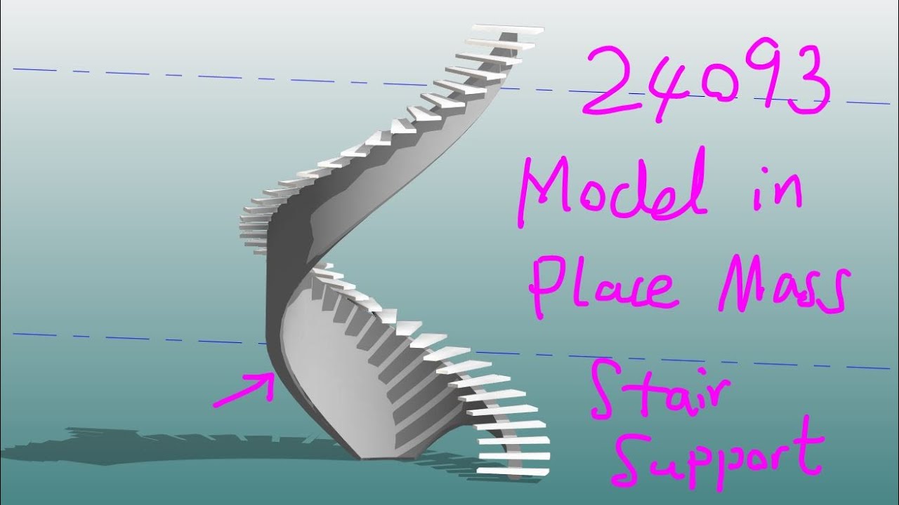 24093 - Model in Place Mass Stair Support - YouTube