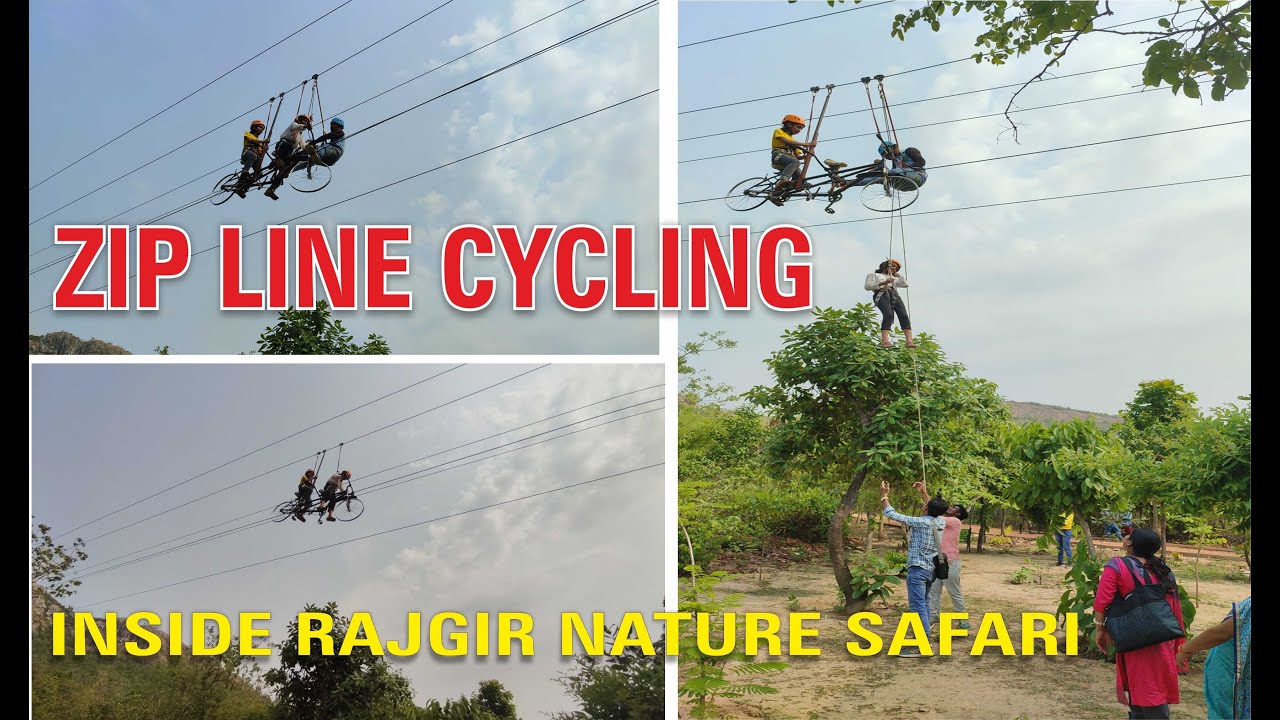 ZIP LINE CYCLING - YouTube