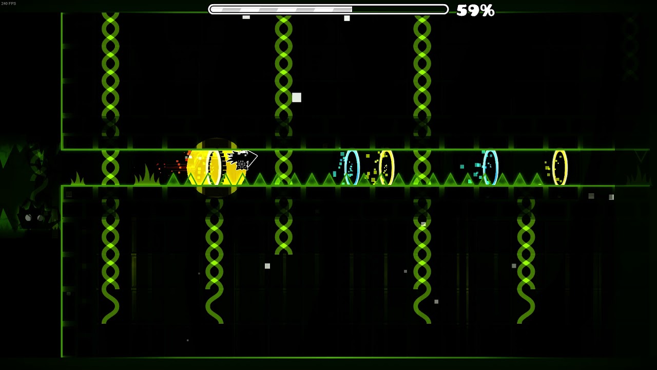 Bouncy square game - YouTube