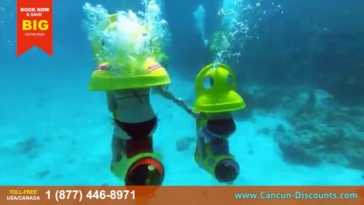 B.O.B. Underwater Adventure - Cancun Discounts - YouTube