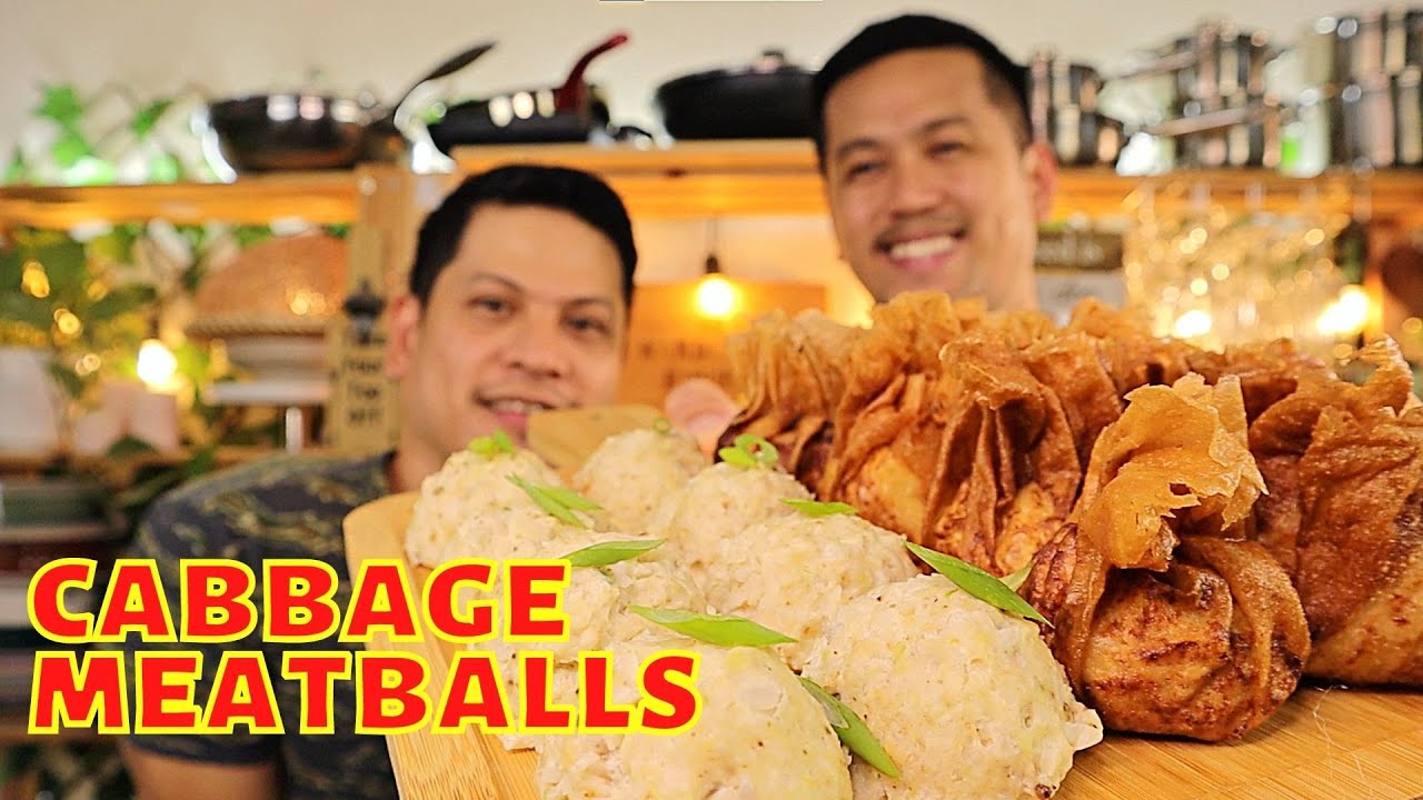 Cabbage Meatballs | Gawing Bola-bola ang Repolyo | Delicious Cabbage ...
