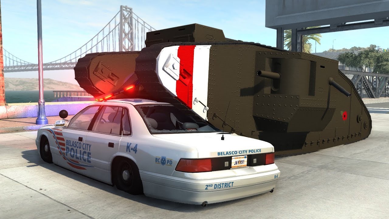 Tank Rampage 4 | BeamNG.drive - YouTube