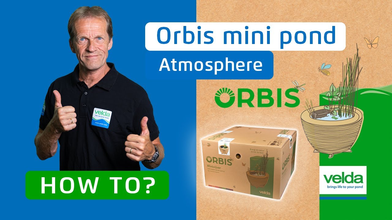Orbis mini pond from Velda! Instruction en Installation. - YouTube