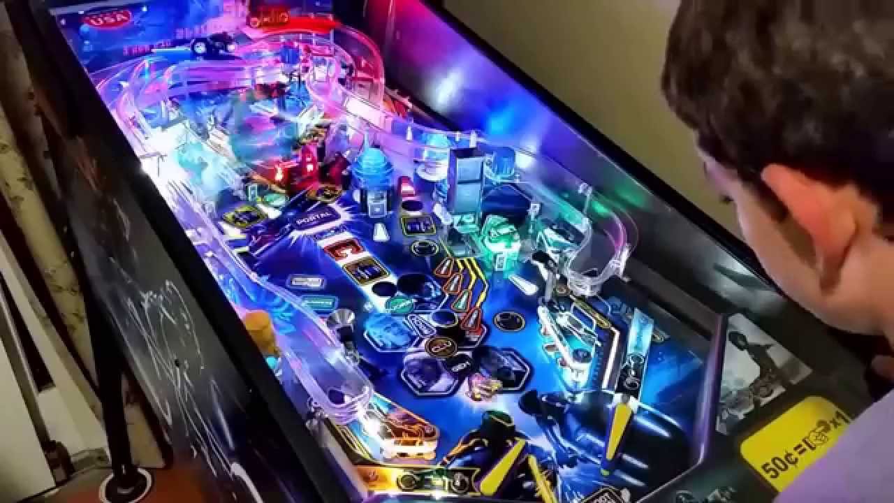 Stern TRON Pinball Machine with ELI Ramp Mod - YouTube