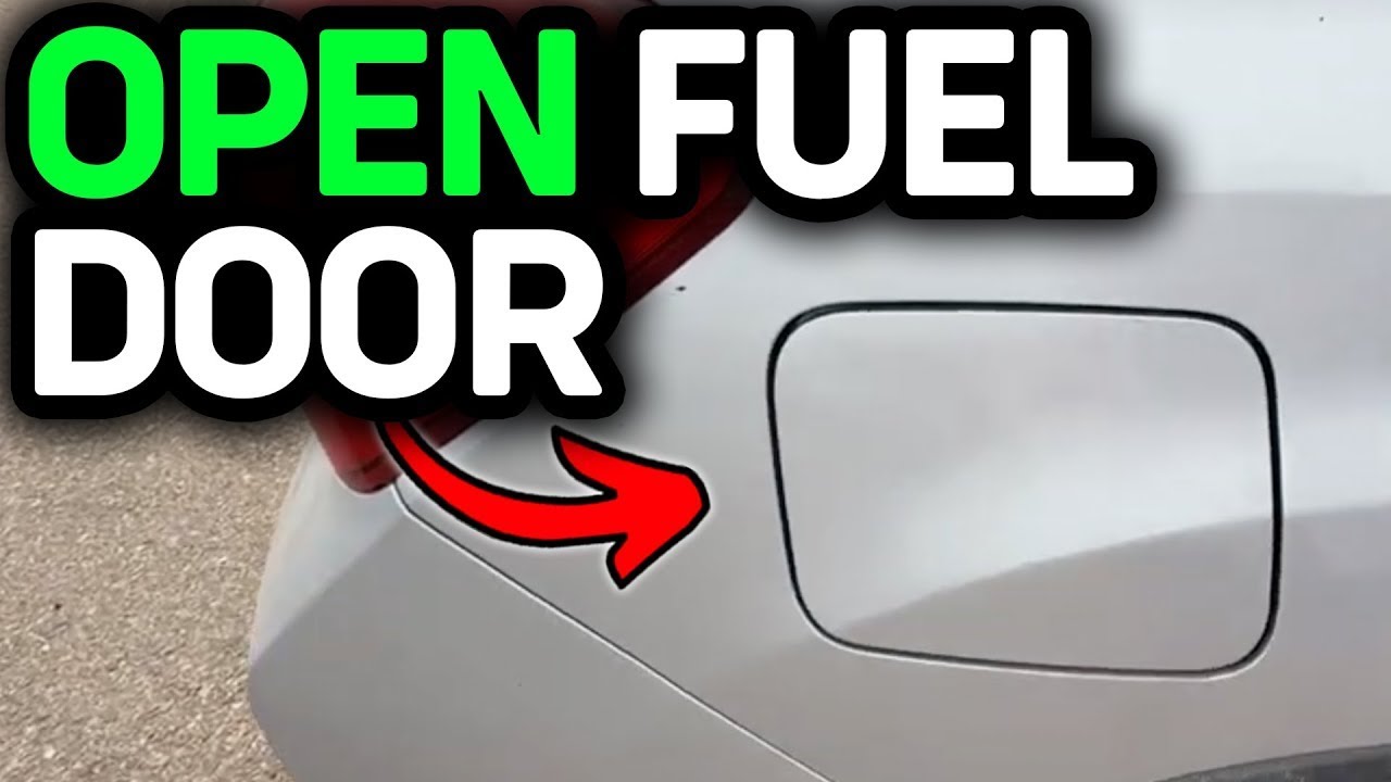 How To Open Gas Tank Honda Accord 2017/2018 - YouTube