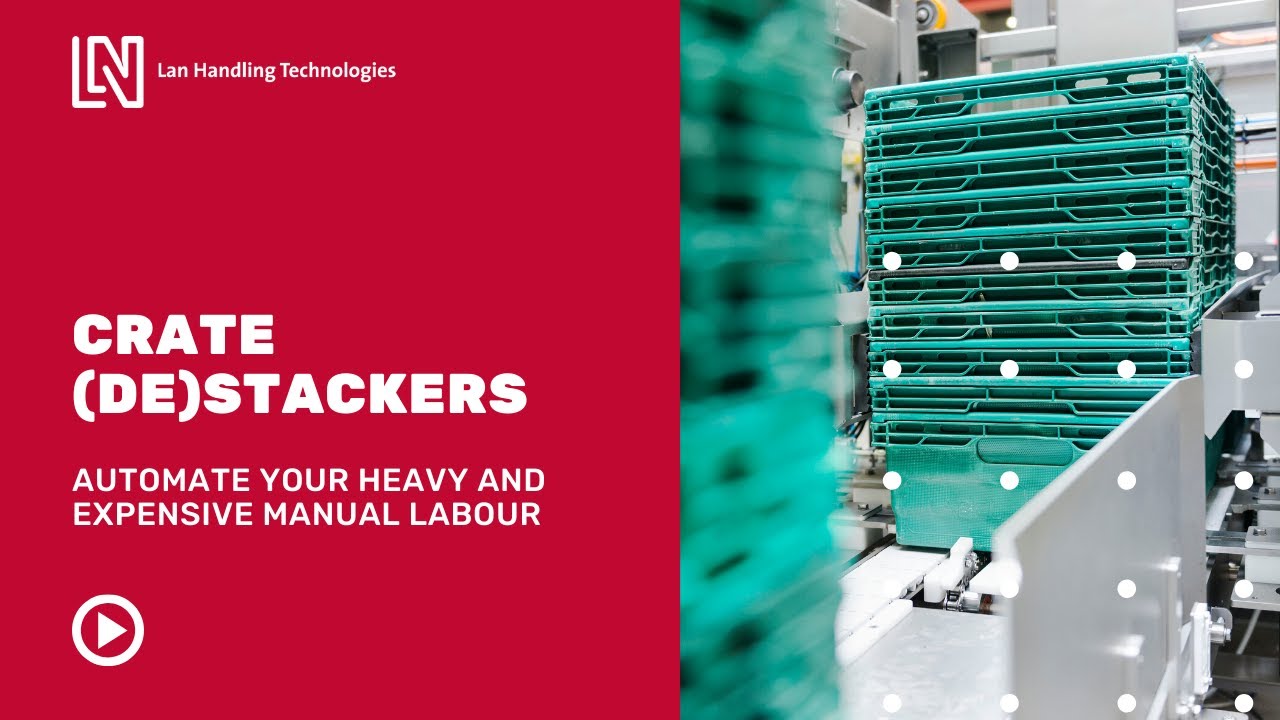 Destacking - Crates - Lan Handling Technologies - YouTube