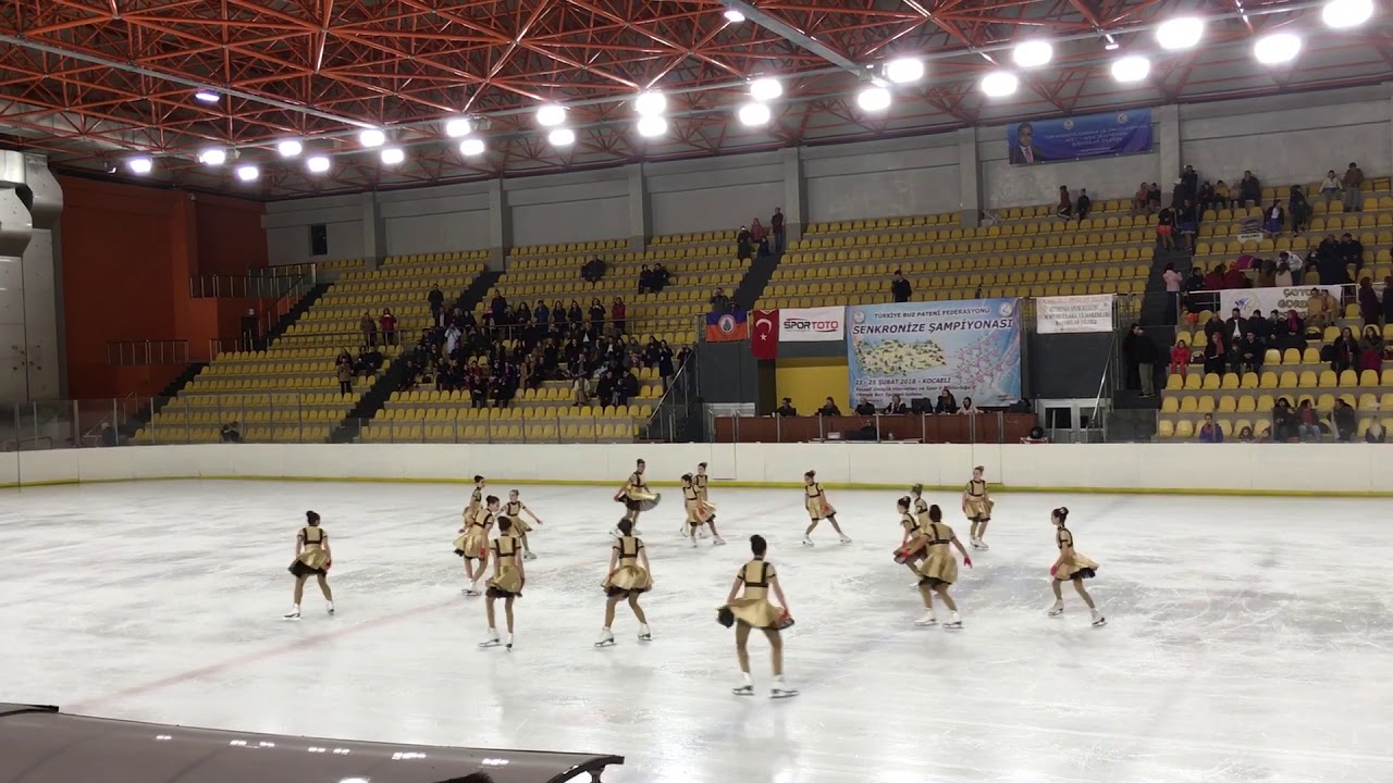 Senkronize Buz Pateni (24/02/2018) - YouTube