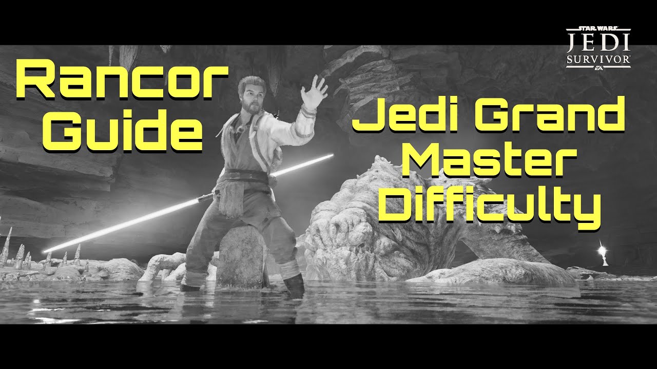 Jedi Survivor RANCOR GUIDE | Jedi Grand Master Difficulty - Star Wars ...
